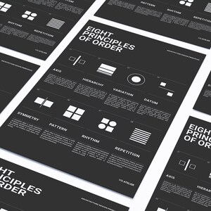 Principles of Order Poster, Architecture Principles Poster ...