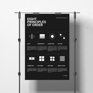 Principles of Order Poster, Architecture Principles Poster ...
