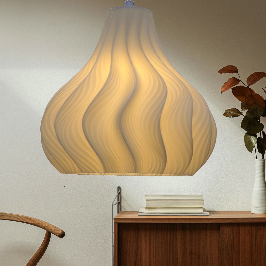 3D Printed Hanging Pendant Lamps Lights for Ceiling or Table, Nordic ...