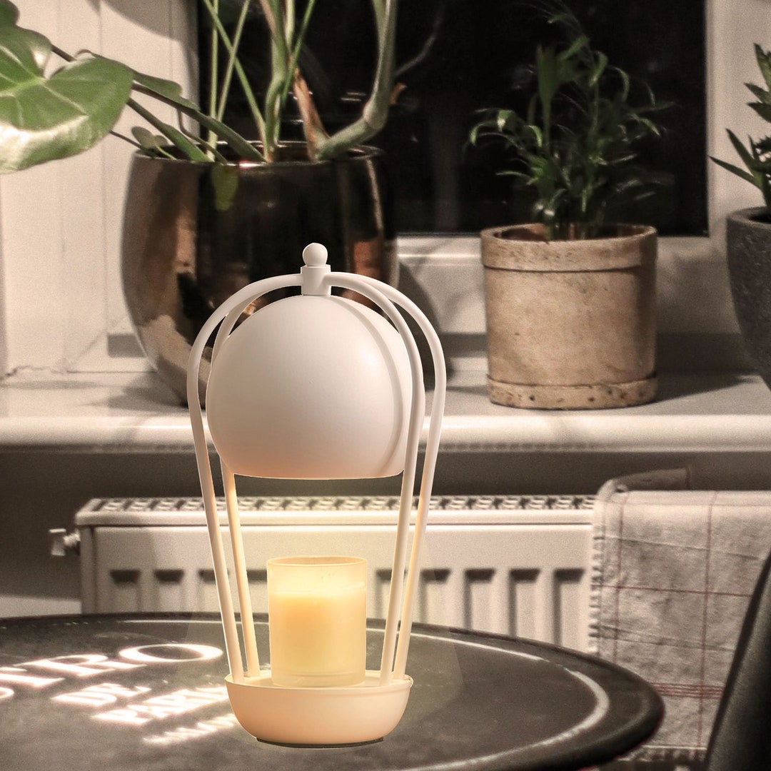 Midnight Candle Warmer Lamp With Timer 2H/4H/8H, Aromatherapy Diffuser ...