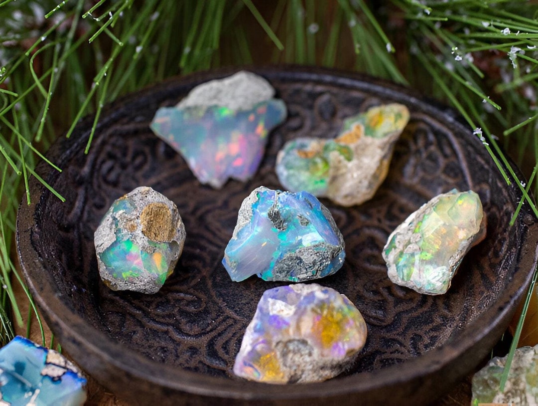 Opal Rough, AAA Grade Large Size Opal, Ethiopian Welo Opal Raw, Opal ...