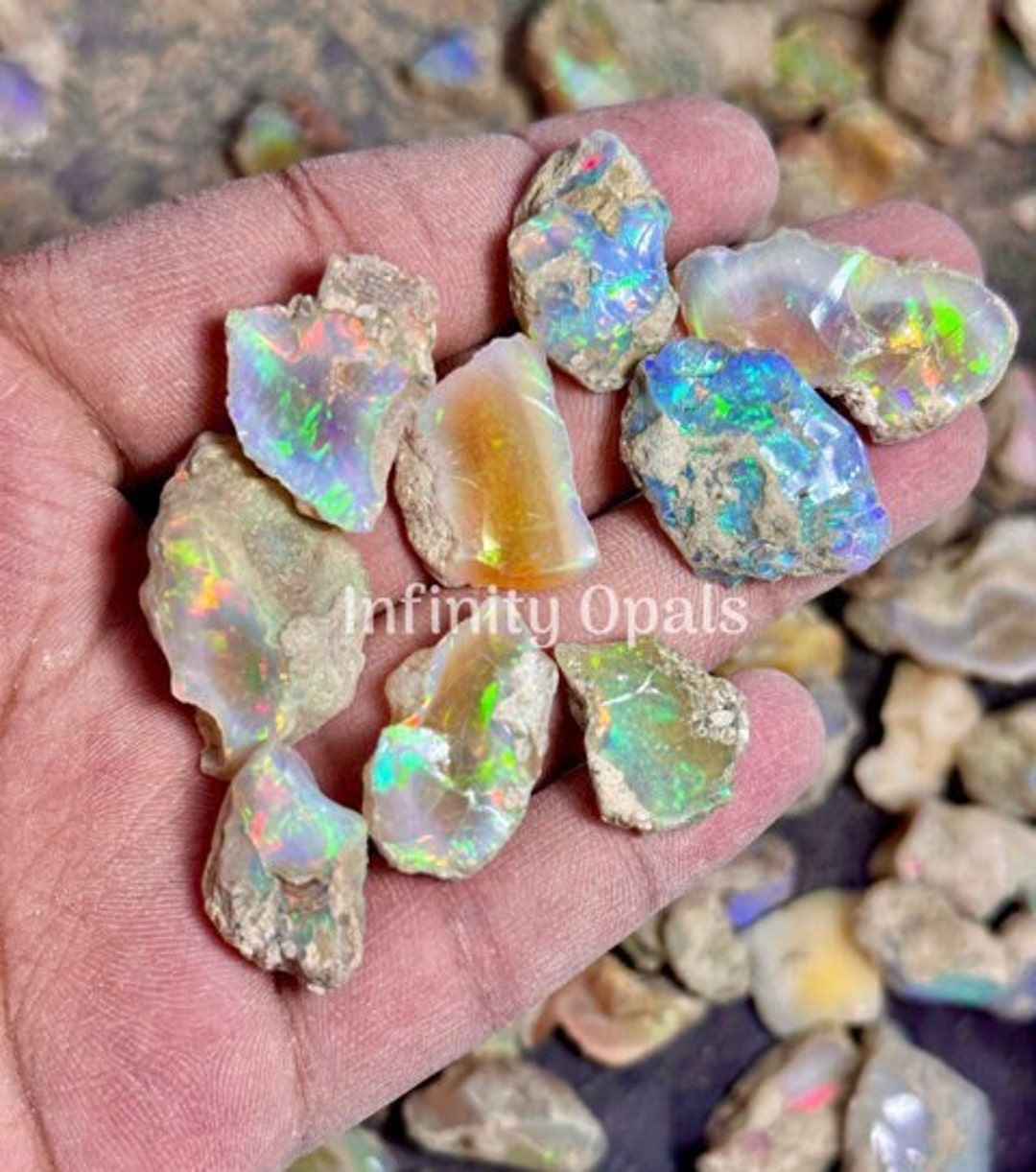 Super Quality Opal Rough Large Size AAA Grade Ethiopian Welo Opal Raw ...
