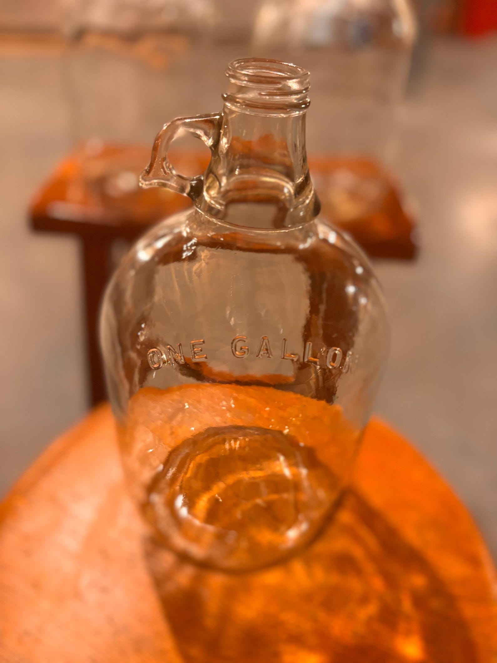 Vintage Clear Glass Gallon Jugs (set of 3): Rustic Farmhouse Decor - Etsy