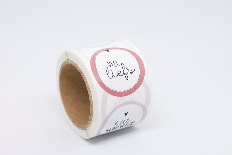 Stickers With Different Texts and Colors Gift, Closing Stickers ...