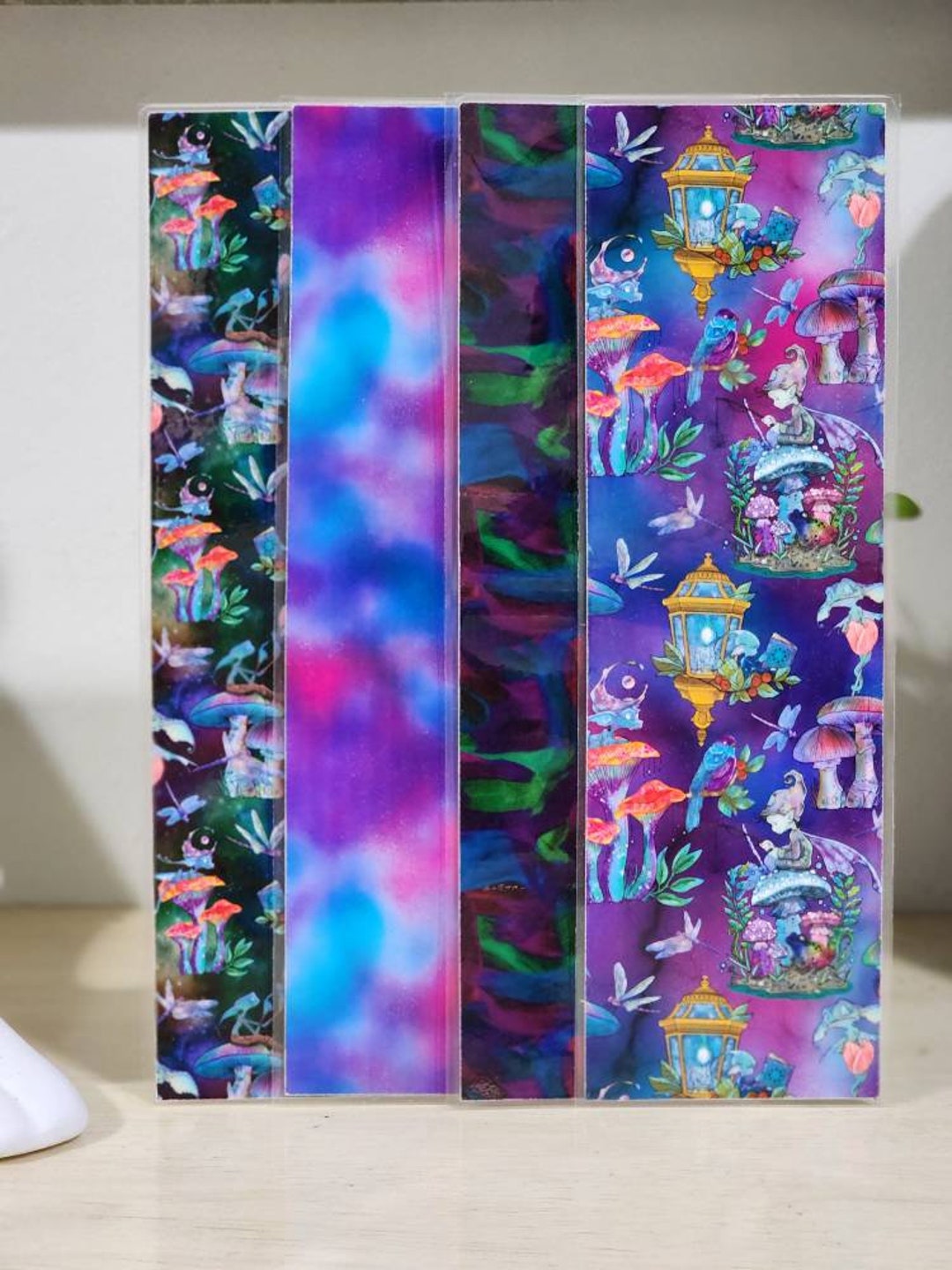 Laminated Bookmark Mythical Bookmarks Mushroom Book Mark - Etsy