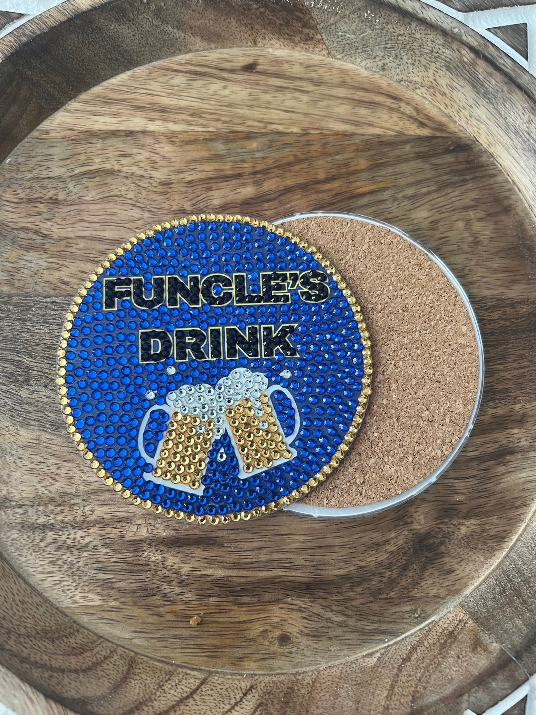 Funcle's Drink Coaster Special Gift for Awesome Uncles - Etsy