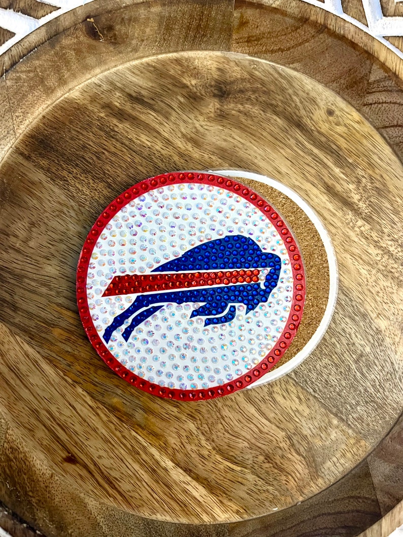 Buffalo Bills Coaster or Art Display Bills Merch Buffalo Bills Gifts ...