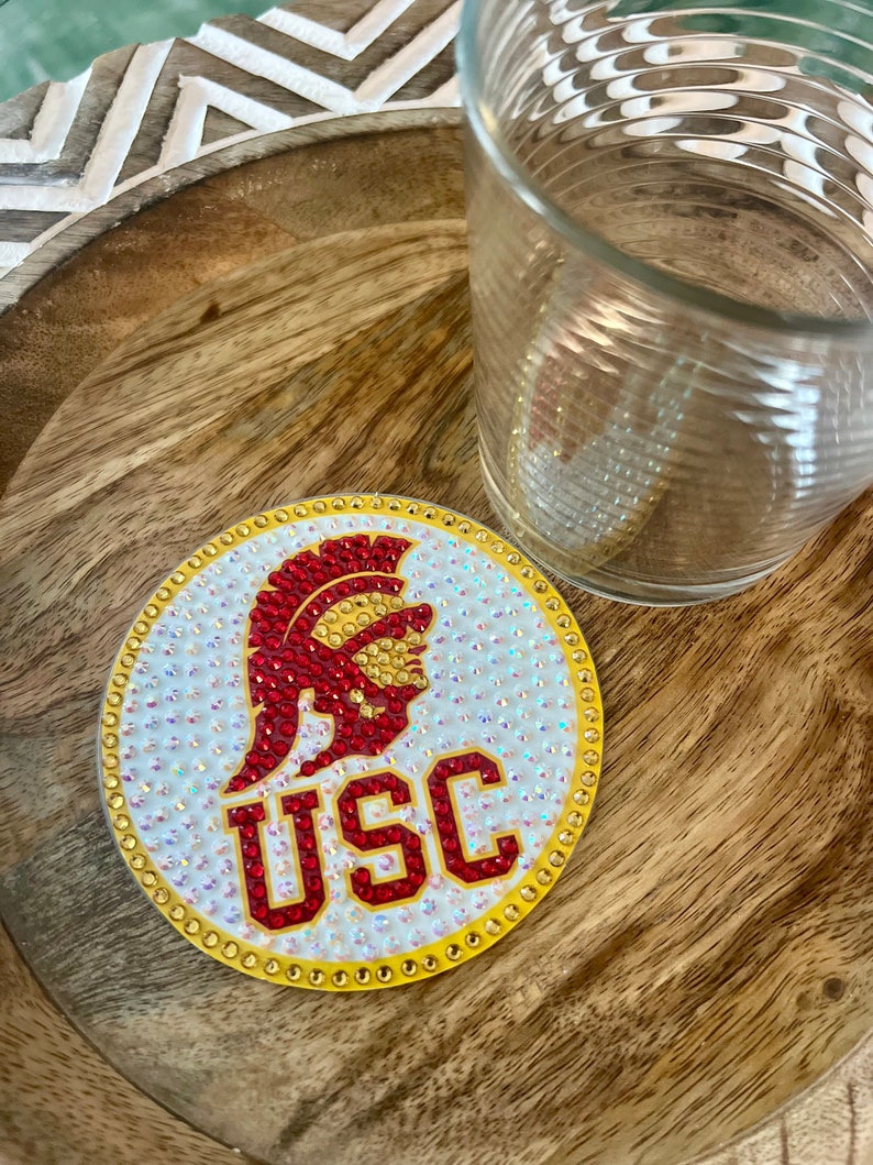 USC Coasters or Art Display With Stand USC Merch USC Trojans Merch ...