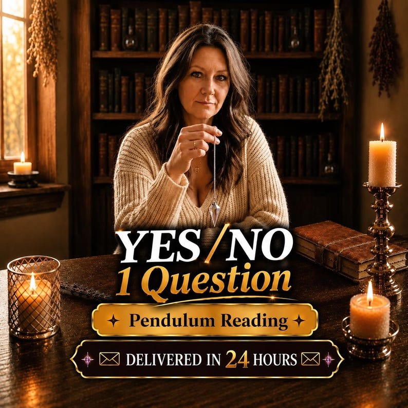 One Question Pendulum Reading, Yes or No Answer, Tarot Clarification ...