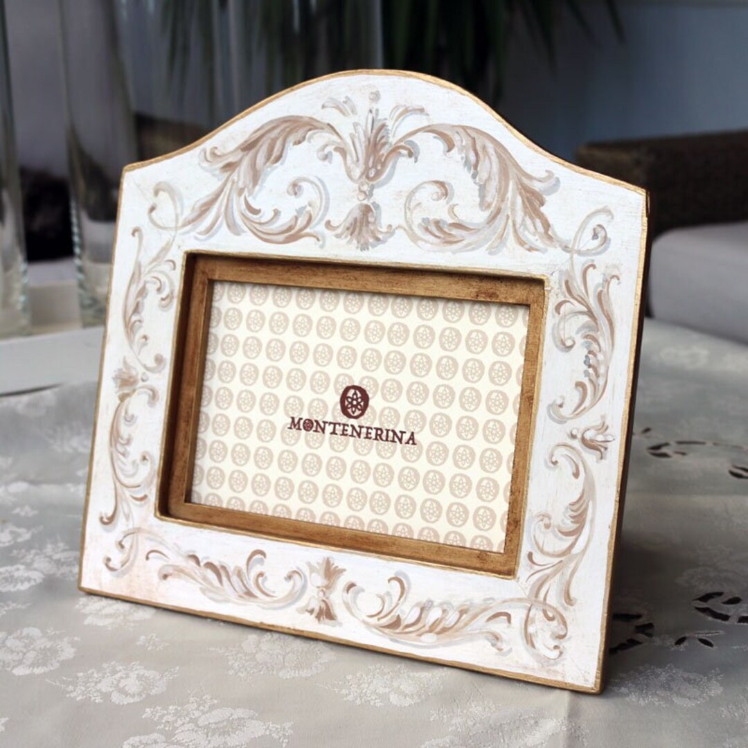 Handcrafted Photo Frame Made of Wood and Hand Painted. Finished and ...