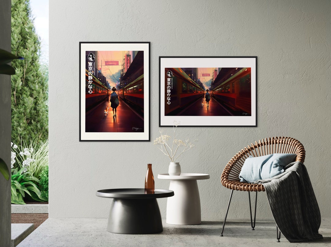 Tokyo's Quiet Heart | Original Neo Tokyo Collection, Anime Art ...