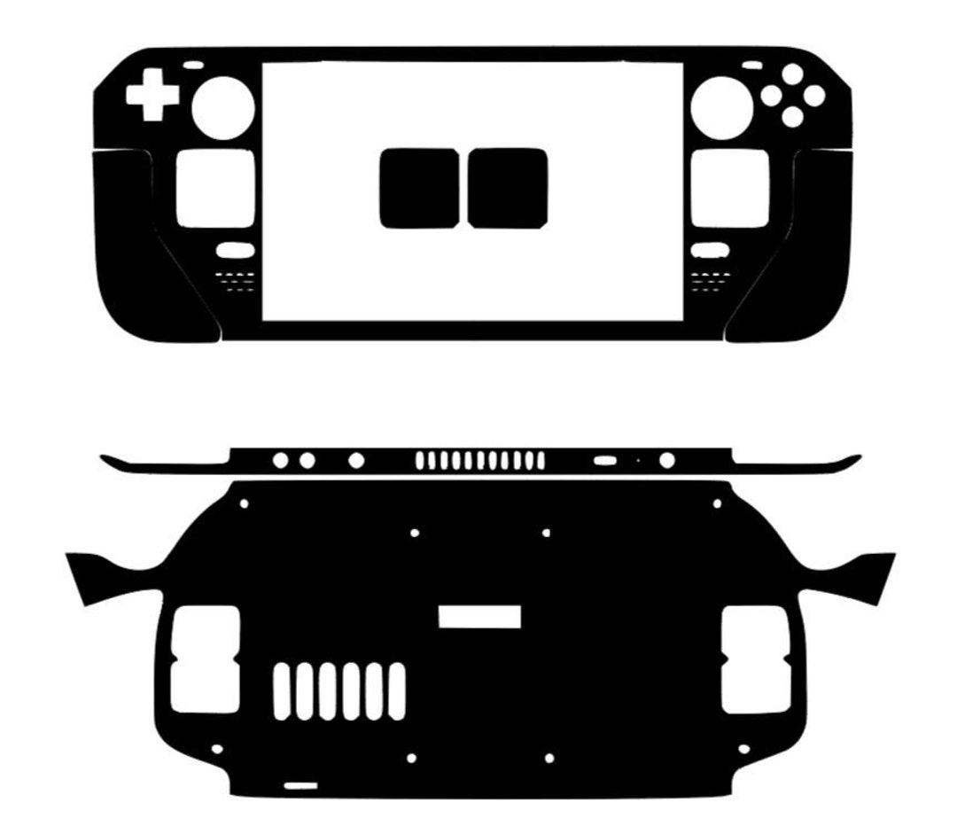 Customizable Digital SVG Steam Deck Skin File - Personalize Your Gaming ...