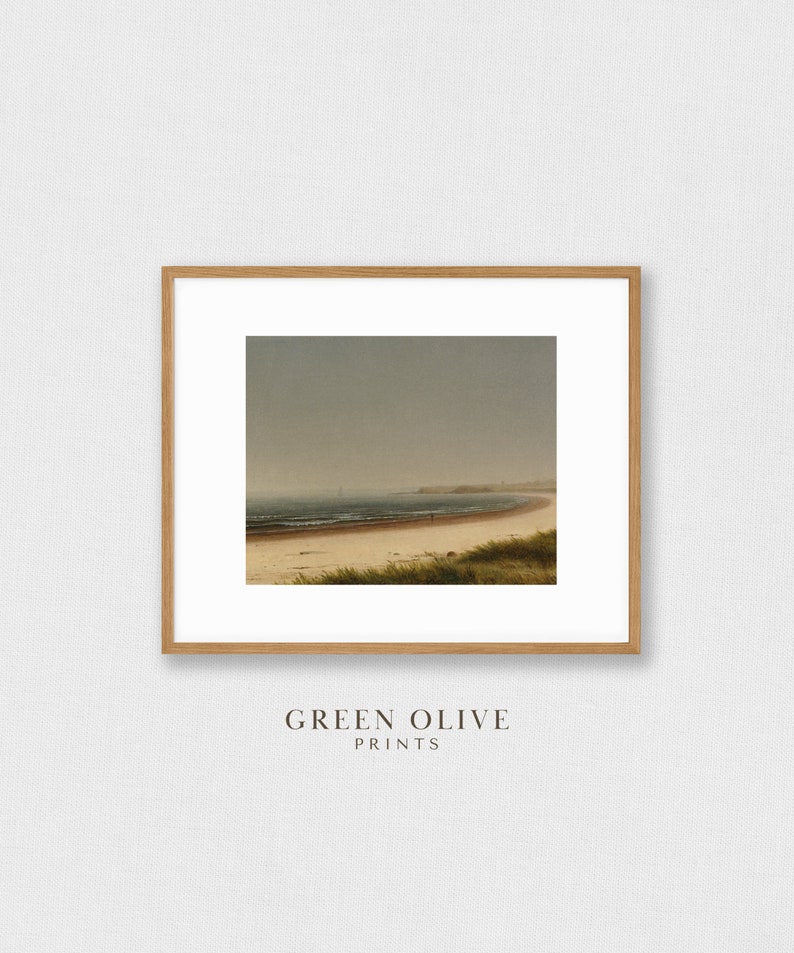 White Sand Paradise Stunning Digital Painting Download for Coastal ...