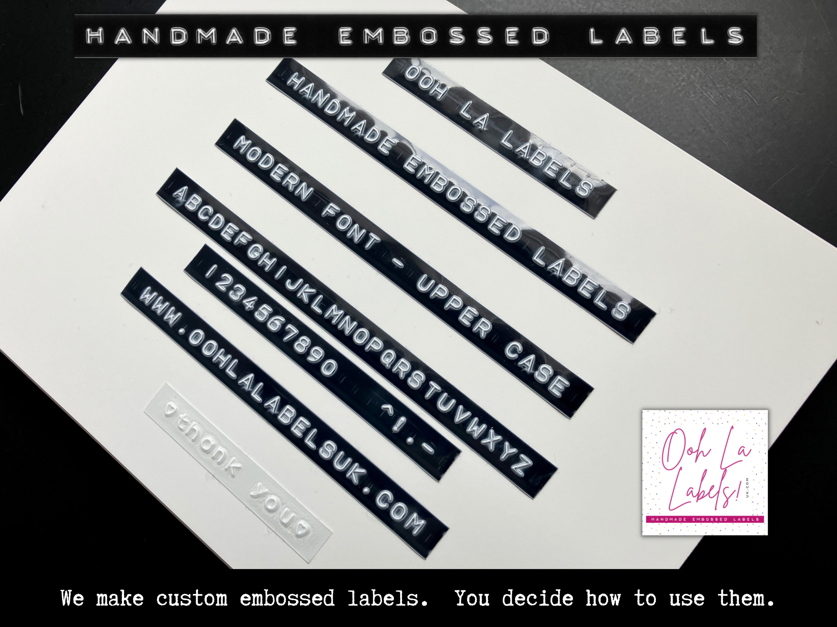 Custom Name Labels, Dymo Motex Embossed Labels, Custom Embossed Labels ...