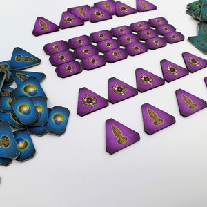 TI4 Codex 3; Twilight Imperium Vigil: Tokens for the Council Keleres - Etsy