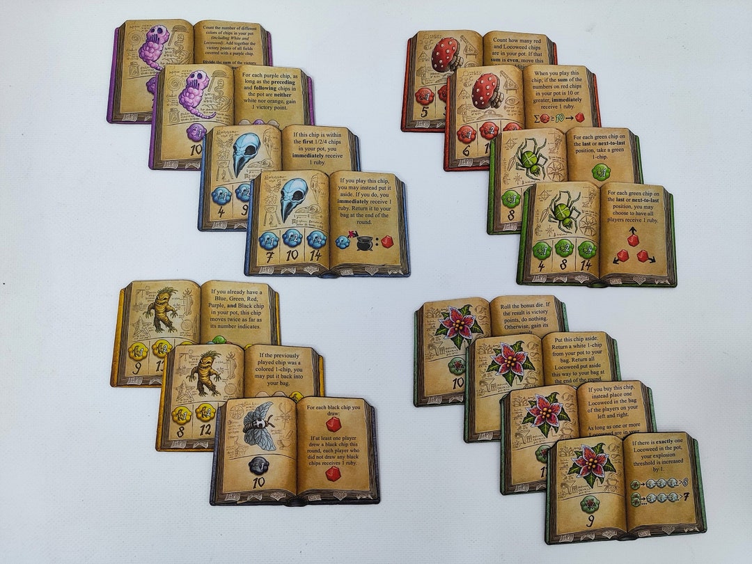 The Quacks of Quedlinburg: Extra Loco Fan Expansion - 30 New Books - EN ...