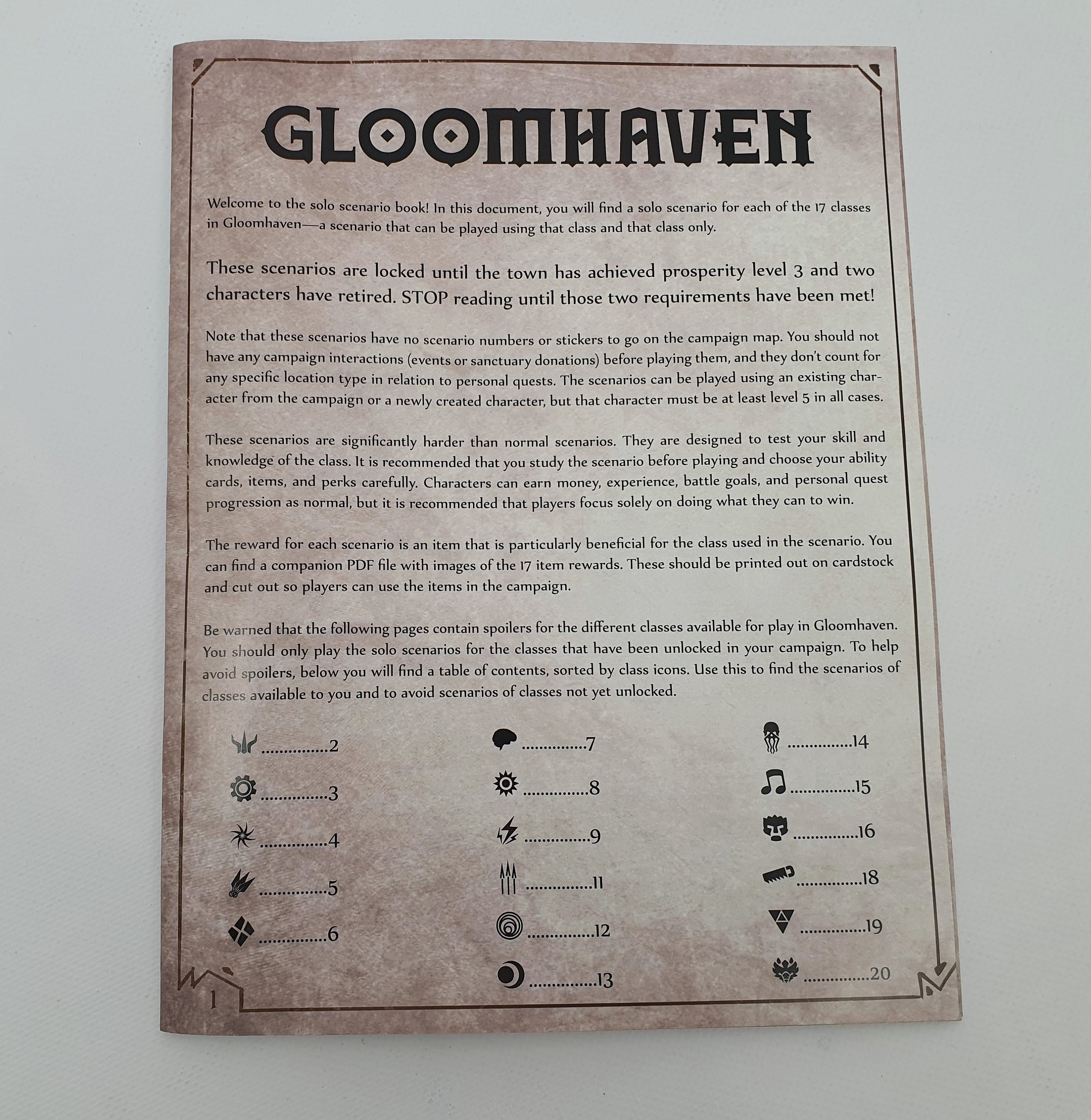 Solo Items and Solo Scenarios for Gloomhaven - Etsy