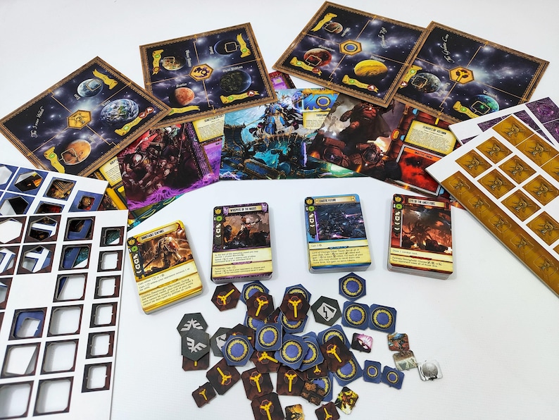 The Dying Light – 4-faction Fan Expansion for Forbidden Stars - Etsy