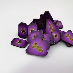 TI4 Codex 3; Twilight Imperium Vigil: Tokens for the Council Keleres - Etsy