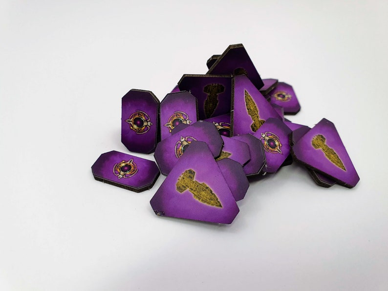 TI4 Codex 3; Twilight Imperium Vigil: Tokens for the Council Keleres - Etsy