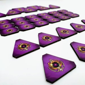 TI4 Codex 3; Twilight Imperium Vigil: Tokens for the Council Keleres - Etsy