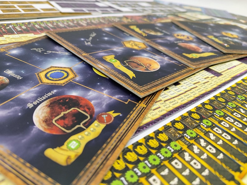 The Dying Light – 4-faction Fan Expansion for Forbidden Stars - Etsy