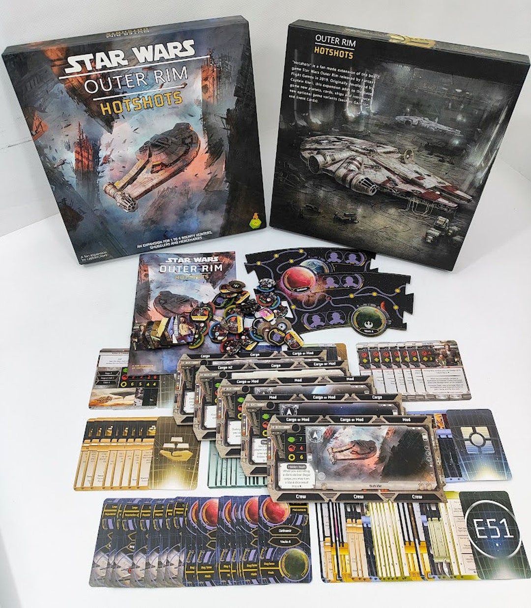 Hotshots V10; Ultimate Fanmade Expansion for Outer Rim | Custom Printed ...