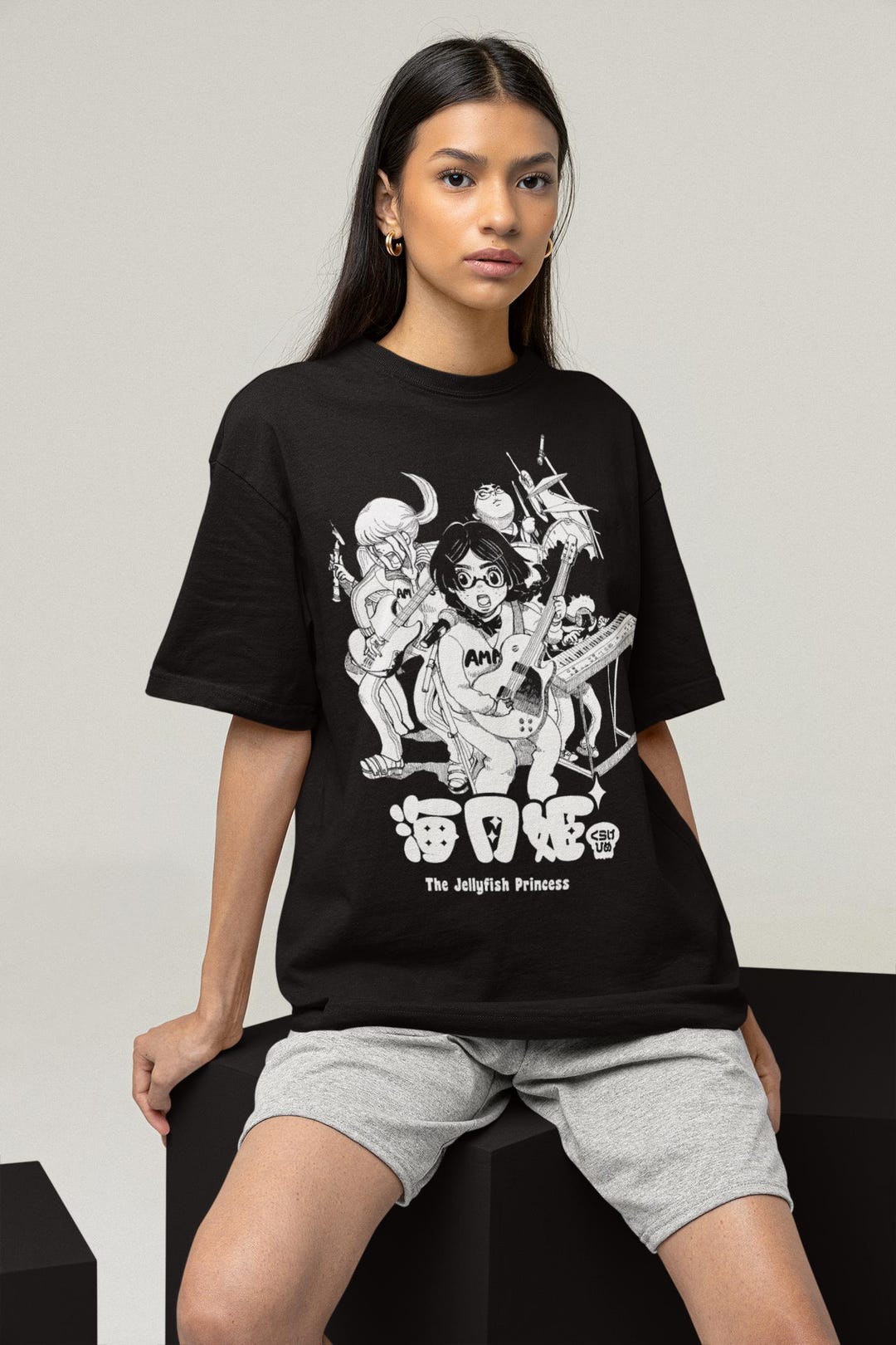 Princess Jellyfish Anime T-shirt - Etsy