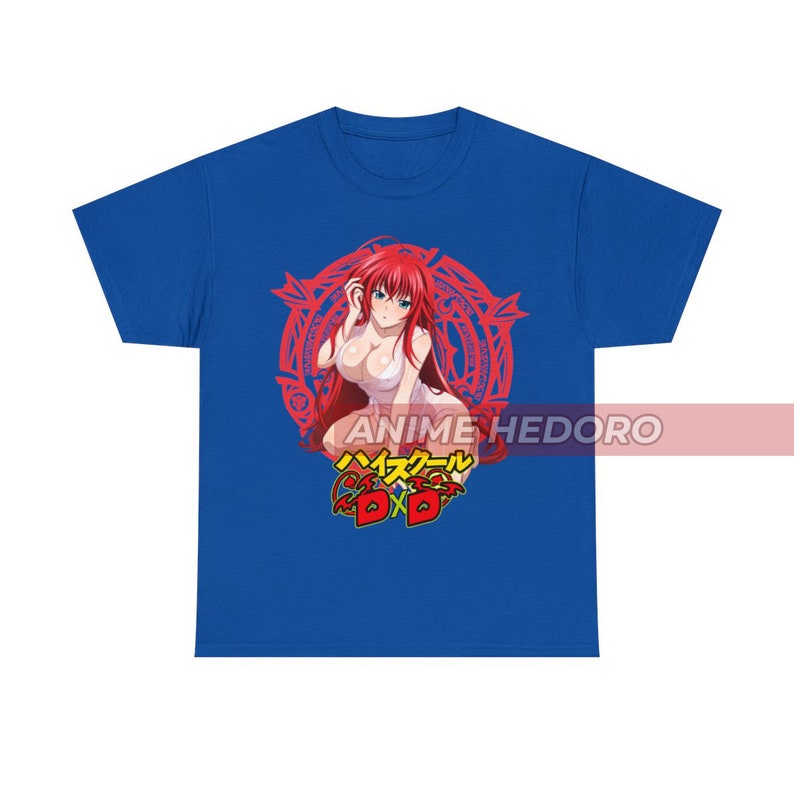 Unisex Rias Dxd Anime Woman T-shirt, Manga Waifu Shirt - Etsy