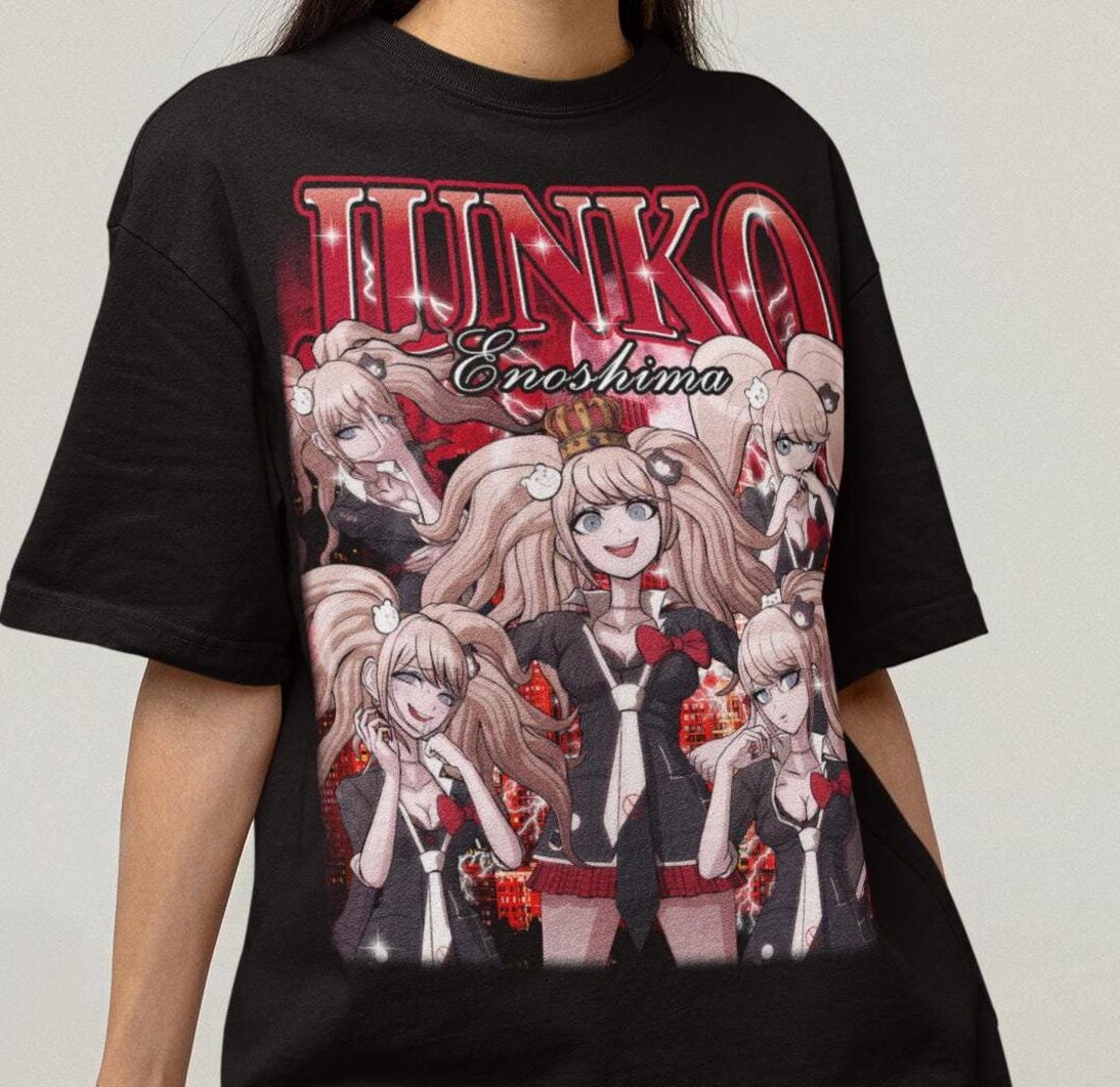 Unisex Dangan Visual Novel Bullet Refutation Junko Anime Bootleg T ...