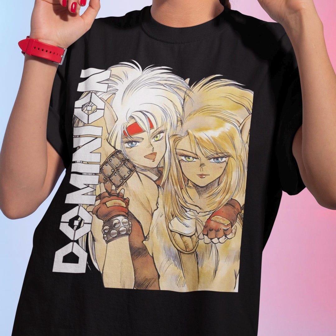 Unisex Dominion Tank Police Anime T-shirt, 80s Retro Waifu Manga Shirt ...
