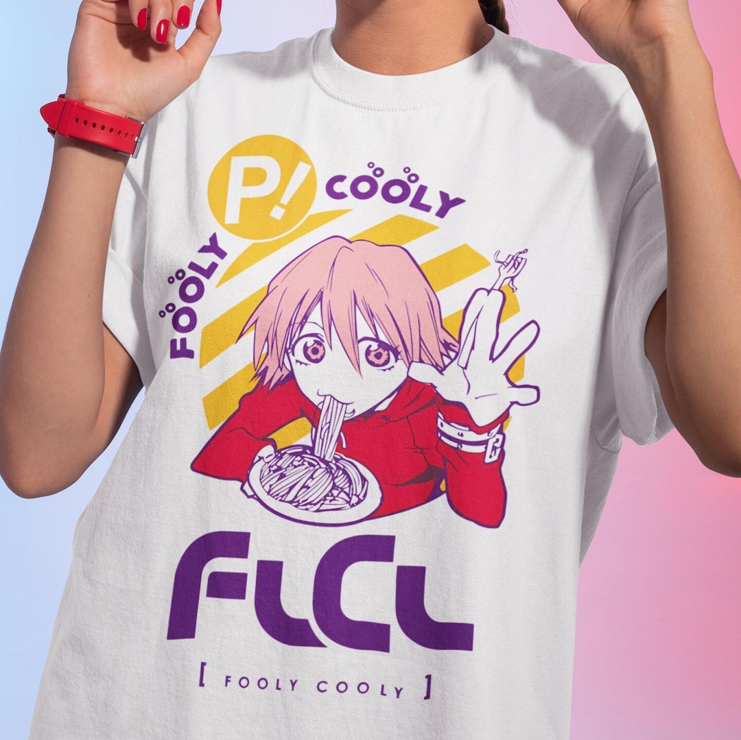 Unisex FLCL Haruko Haruhara Anime T-shirt, Fooly Cooly Manga Shirt - Etsy