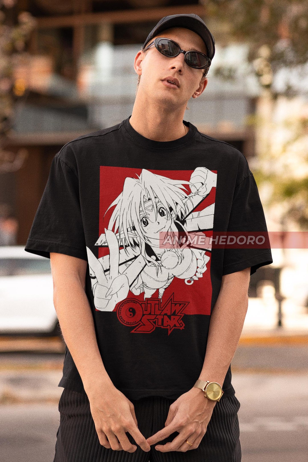 Unisex Outlaw Star Aisha Clanclan 90s Anime T-shirt, Retro Manga Waifu ...