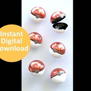 Pokeball Poster Pokemon Digital Download - Etsy