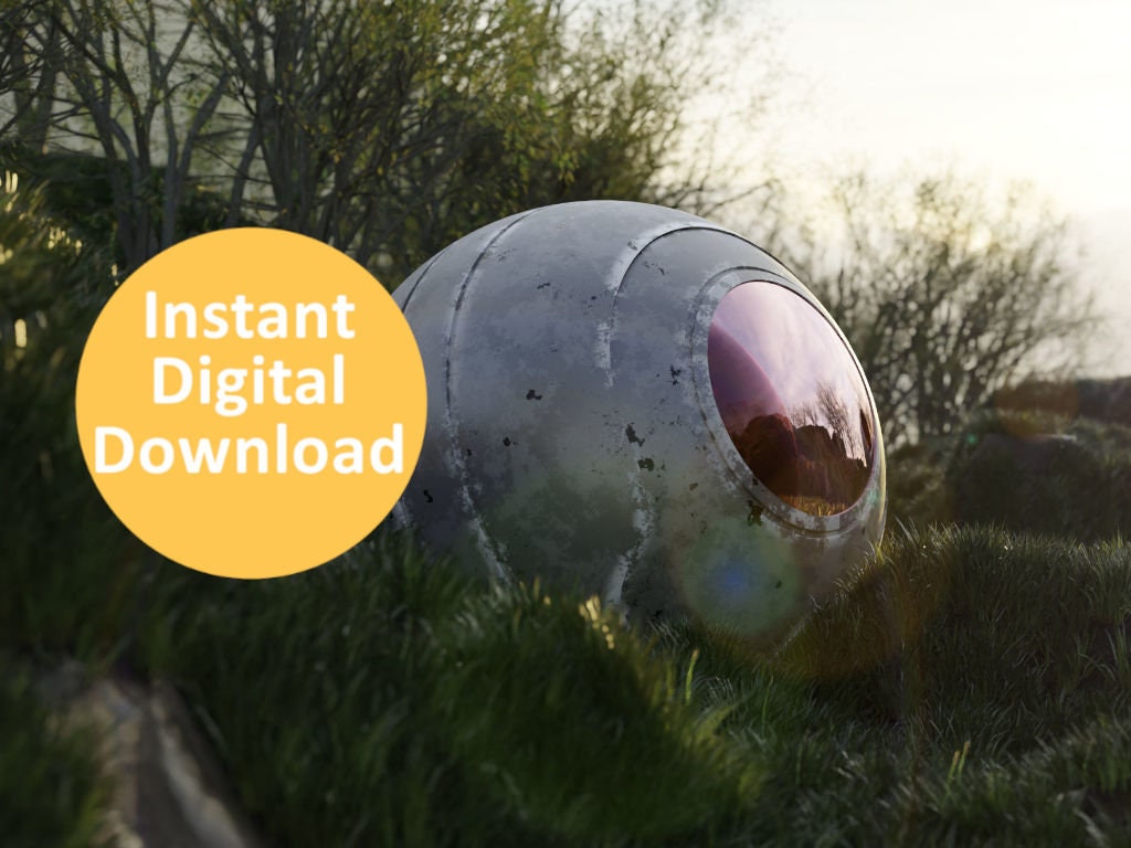 Photorealistic Anime Poster Dragon Ball Z Saiyan Pod Digital Download ...