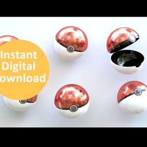 Pokeball Poster Pokemon Digital Download - Etsy