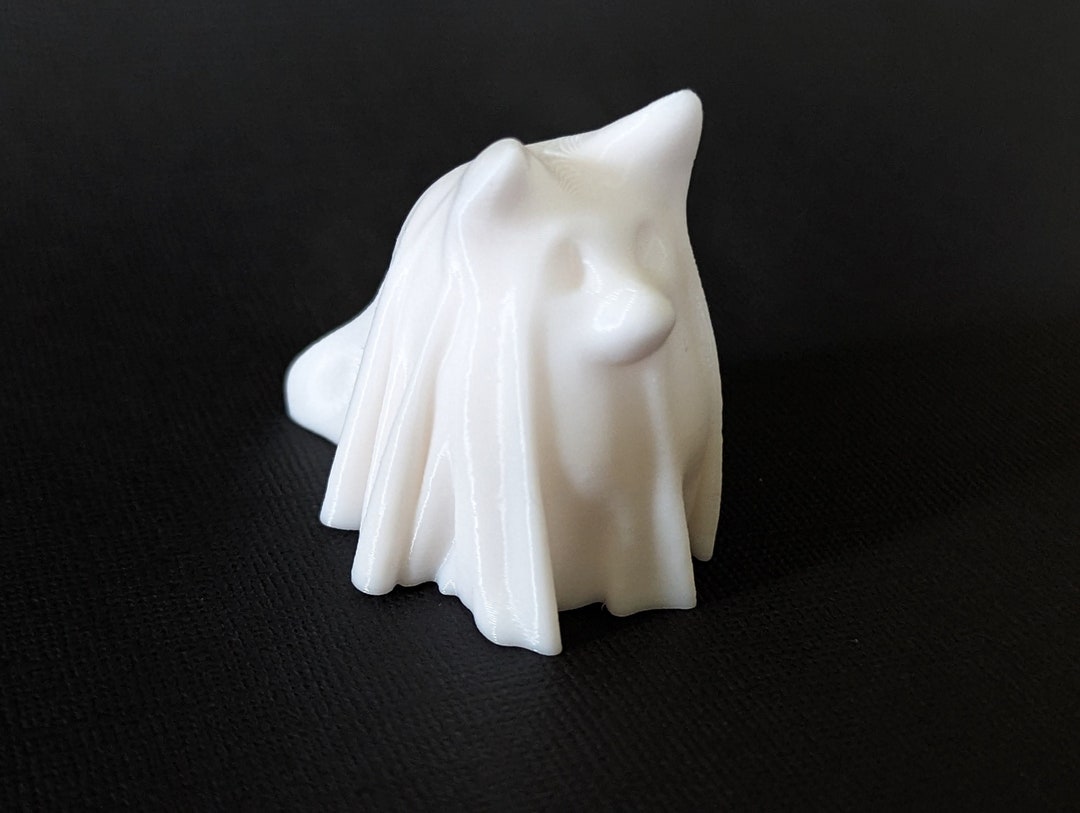 Ghost Dog Figure, Cute Halloween Figurine, Tiny Ghost, Halloween ...