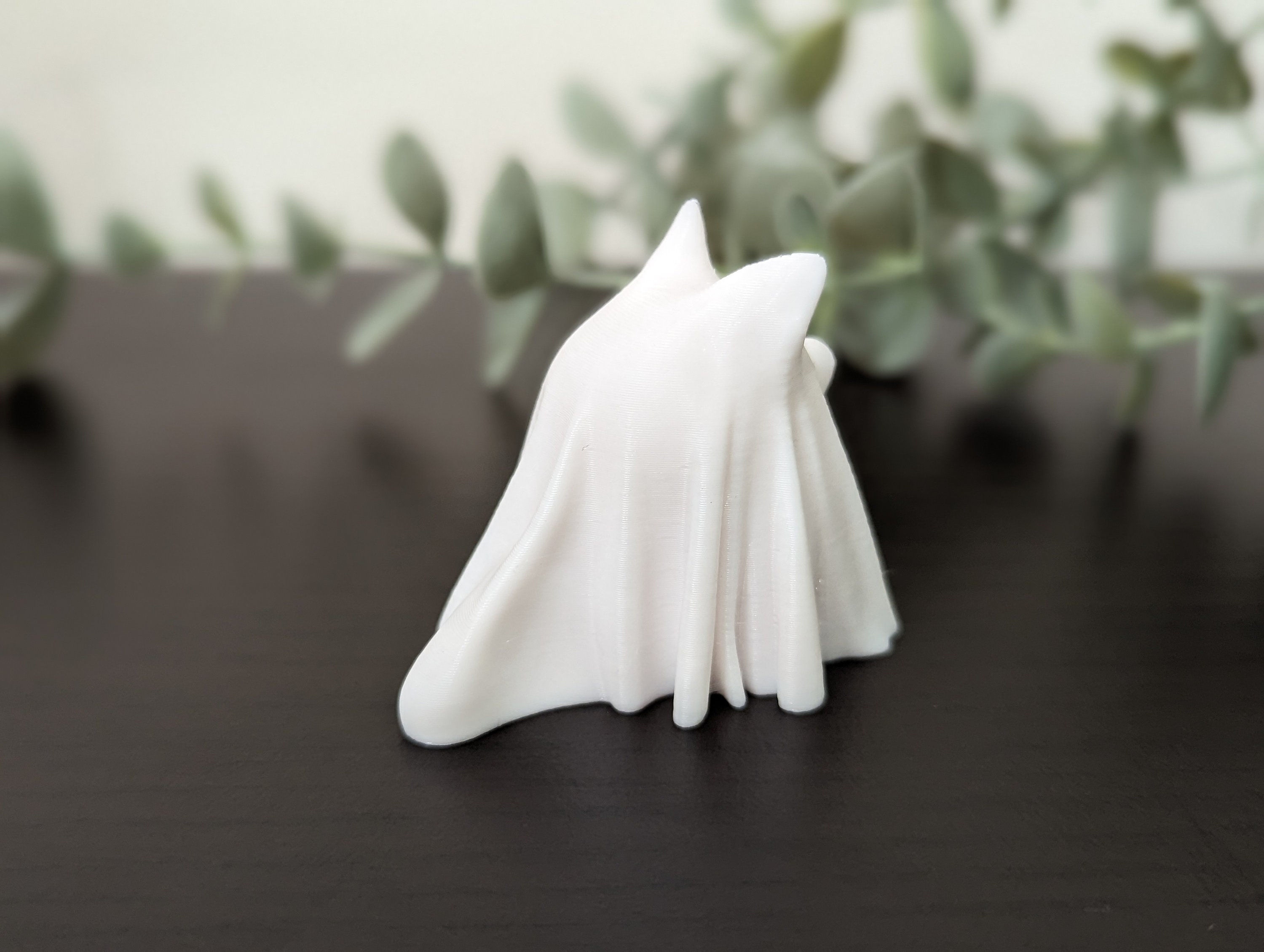 Ghost Dog Figure Cute Halloween Figurine Tiny Ghost - Etsy