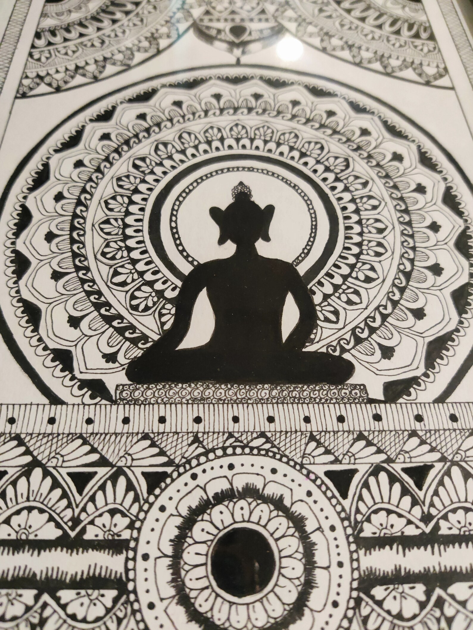 Buddha Mandala Art - Etsy