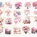 Watercolor Cherry Blossom Clipart Bundle: 35 Pngs (digital Download) - Etsy
