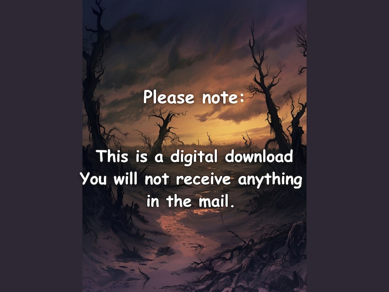 Fantasy Swamp Digital Paper: Gothic Forest Backgrounds (digital ...