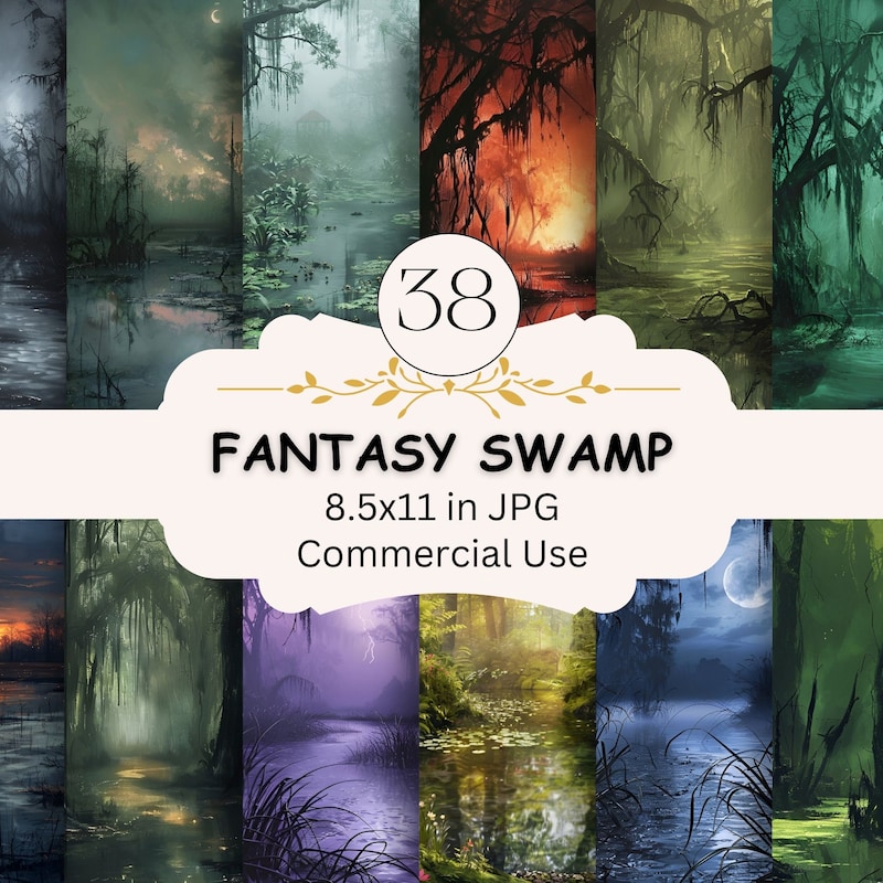 Swamp Backdrop - Etsy