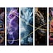Fantasy Dragon Bookmarks: 20 Unique Designs (digital Download) - Etsy