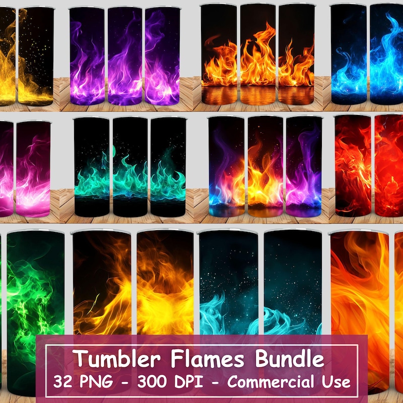 Flame Pattern - Etsy