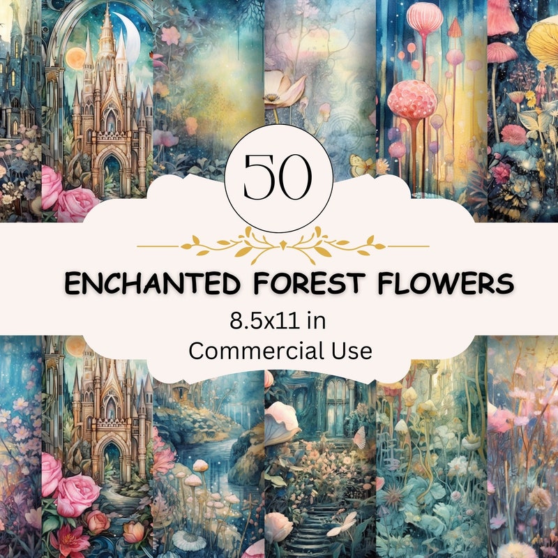 Enchanted Forest Template - Etsy