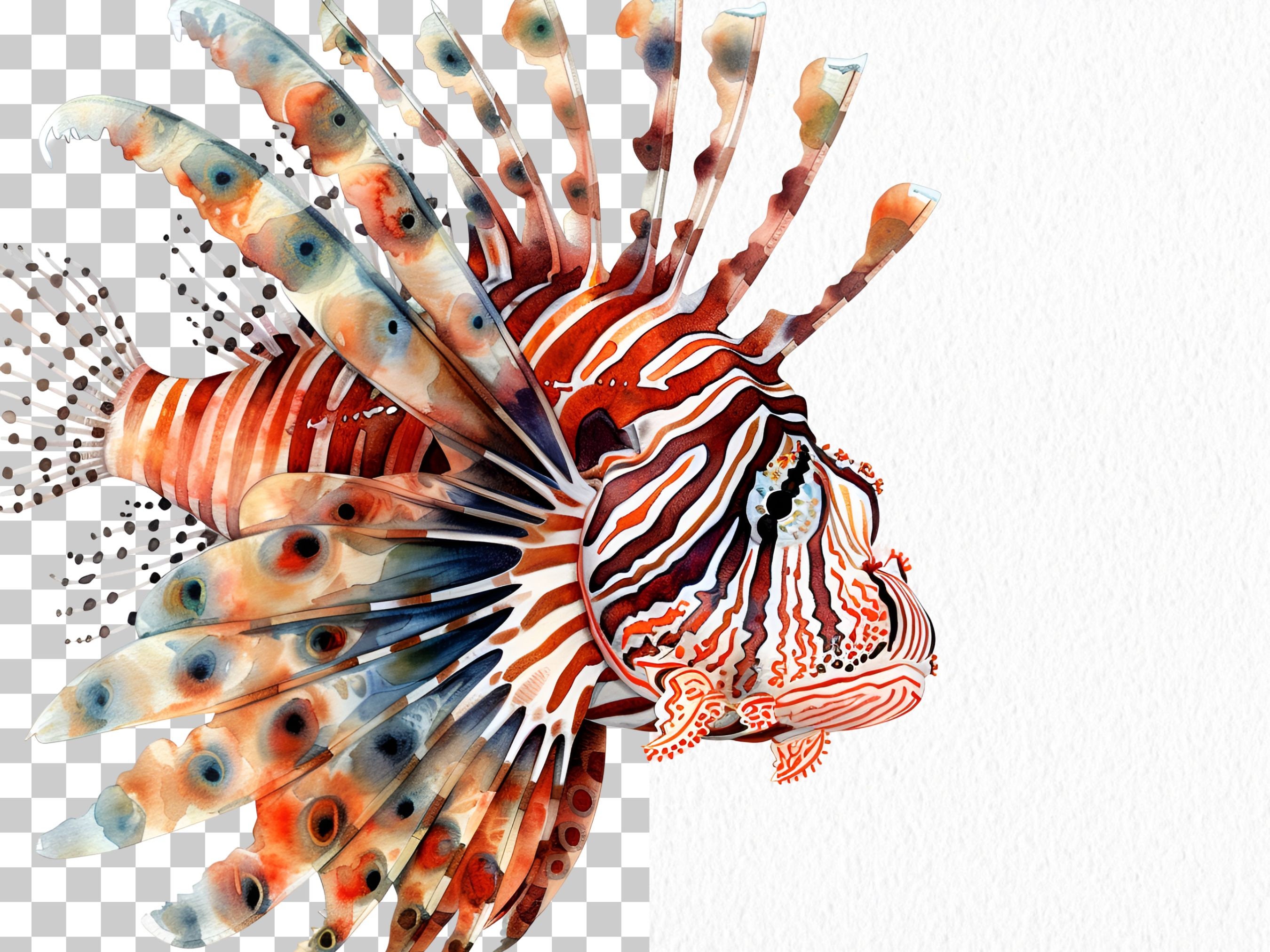 Ocean Animals Clipart: 76 PNG Sea Creatures (digital Download) - Etsy