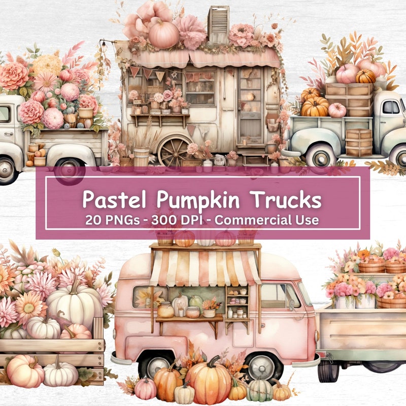 Pink Pumpkin Clipart - Etsy