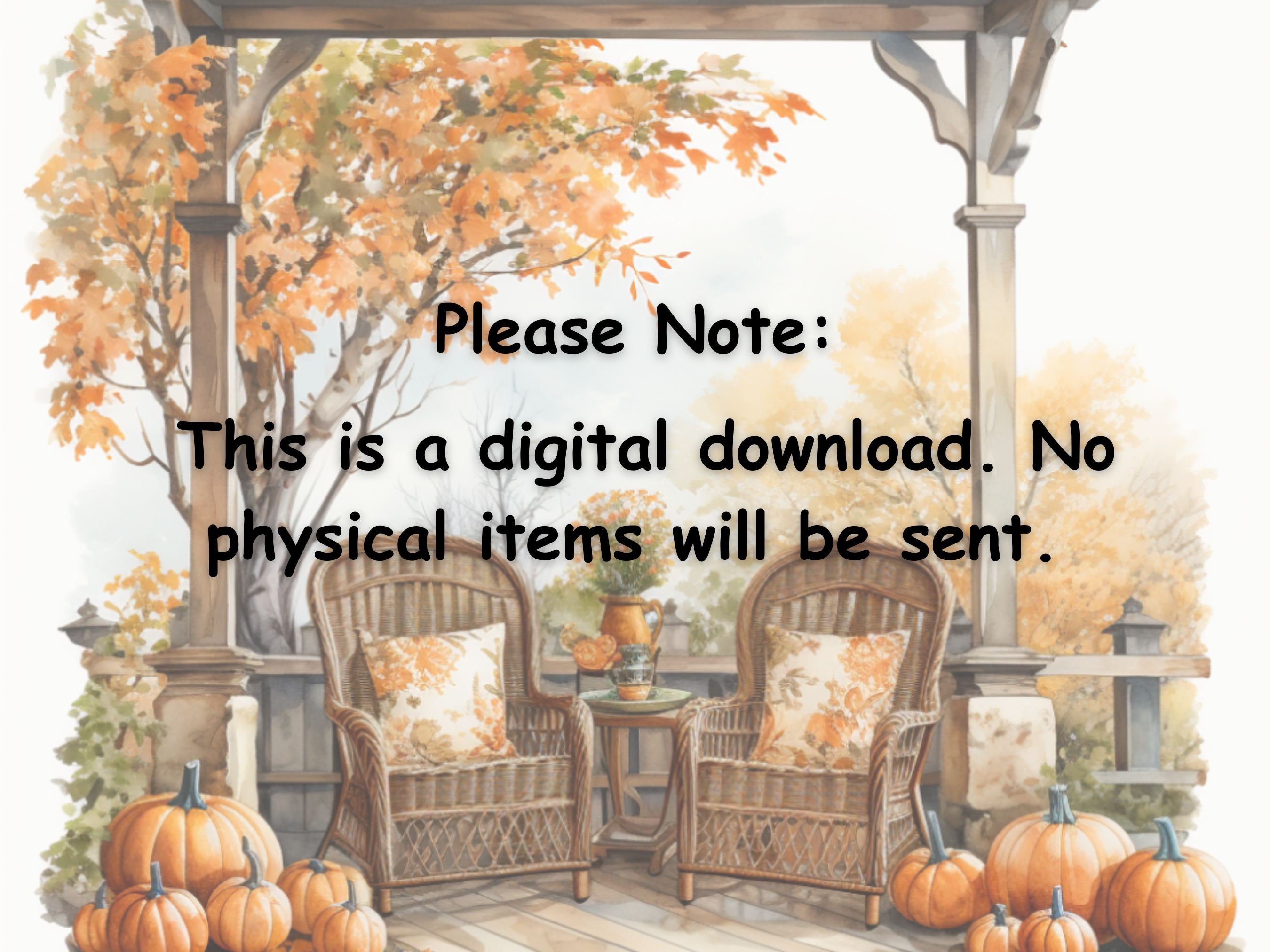 Fall Country Clipart Set Farm Landscape PNG Bundle - Etsy