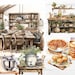 Modern Country Farmhouse Kitchen Clipart Bundle PNG Set of - Etsy