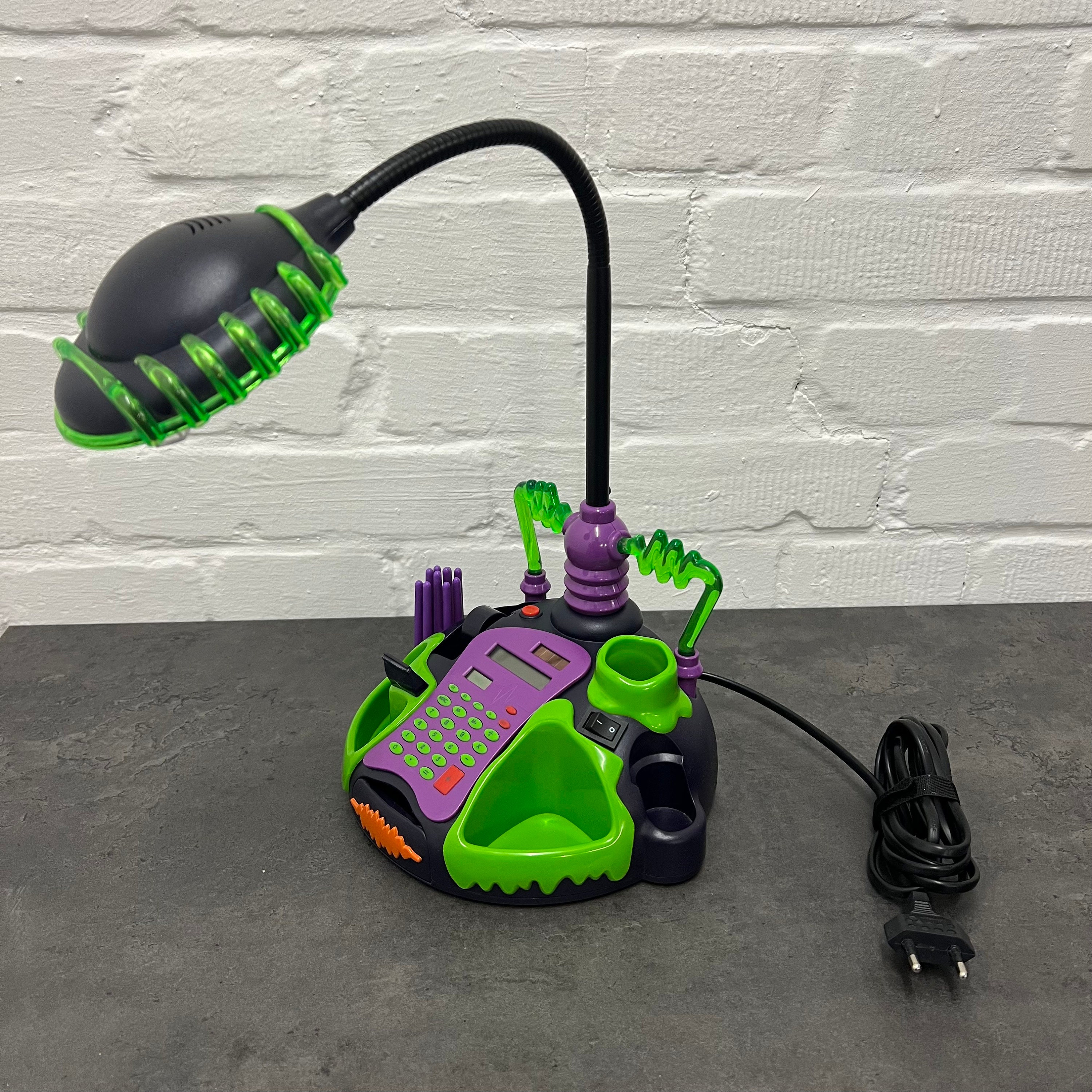 Nickelodeon Desk Thing Rare Slime Desk Lamp / Organizer - Etsy